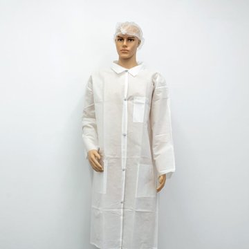 Protective & Convenient: PP Disposable Lab Coat for Safe & Hygienic ...